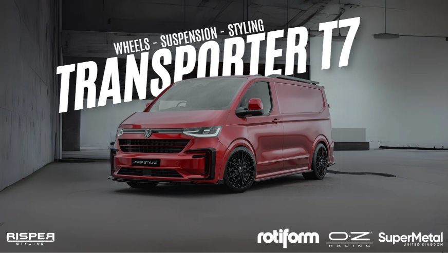 Risper Premium Aero Kit for VW Transporter T7 (2025+) – Gloss Black ...